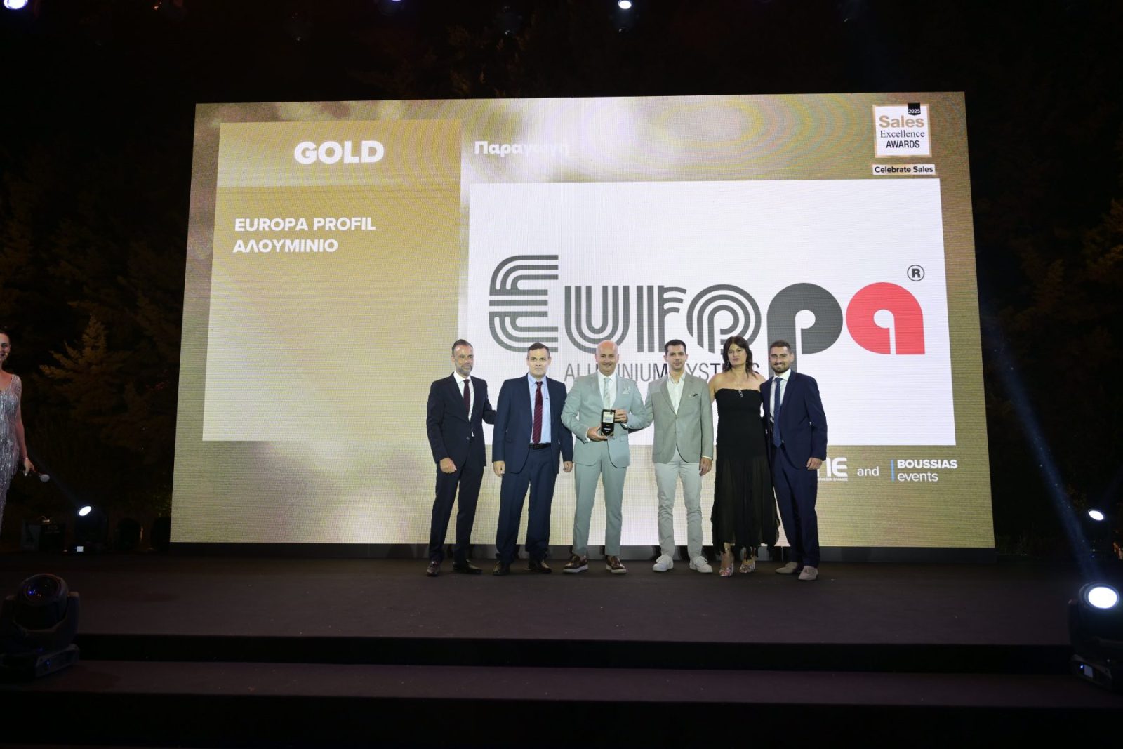 Η Europa τιμήθηκε με δύο διακρίσεις στα Sales Excellence Awards 2025 ...