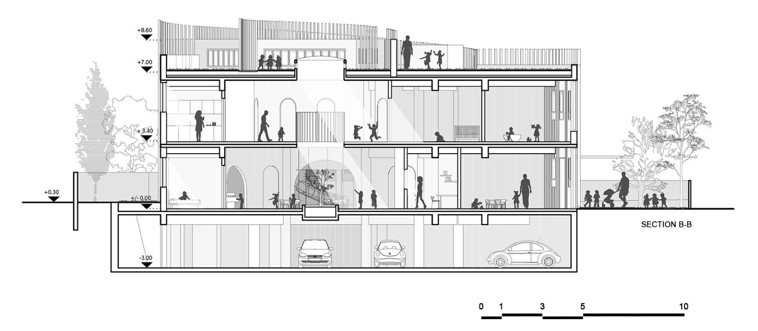 New nursery school building of Papagos Holargos Municipality ...
