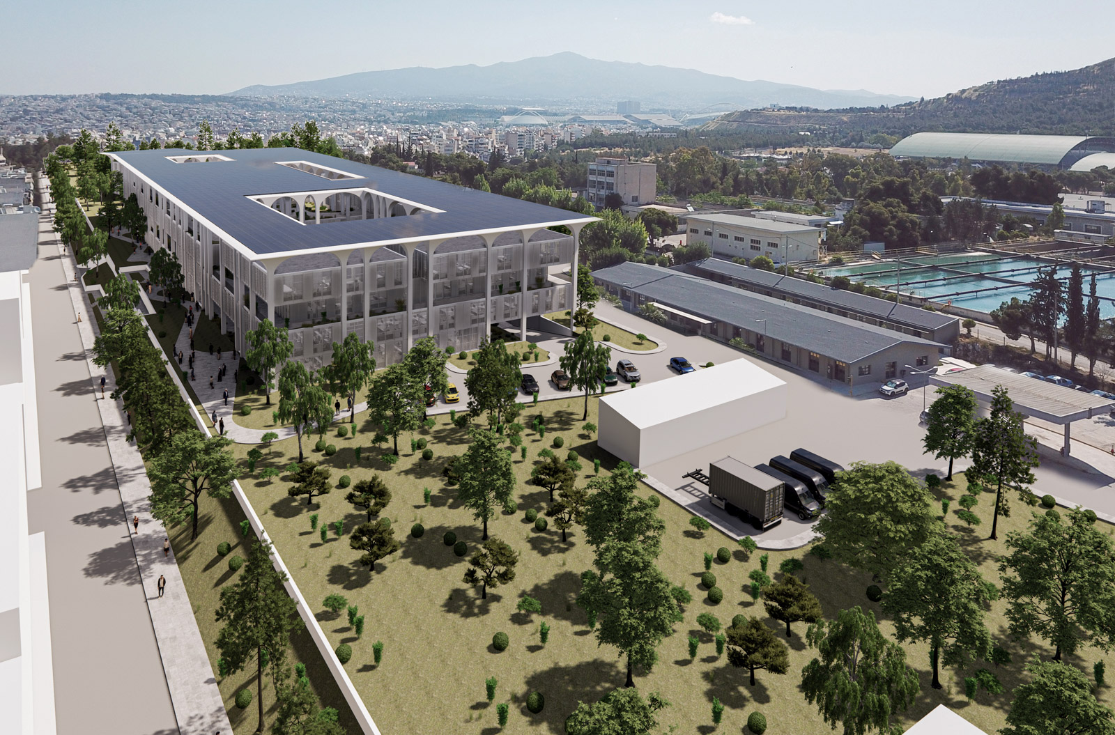 Architectural competition “New EYDAP water supply company headquarters ...