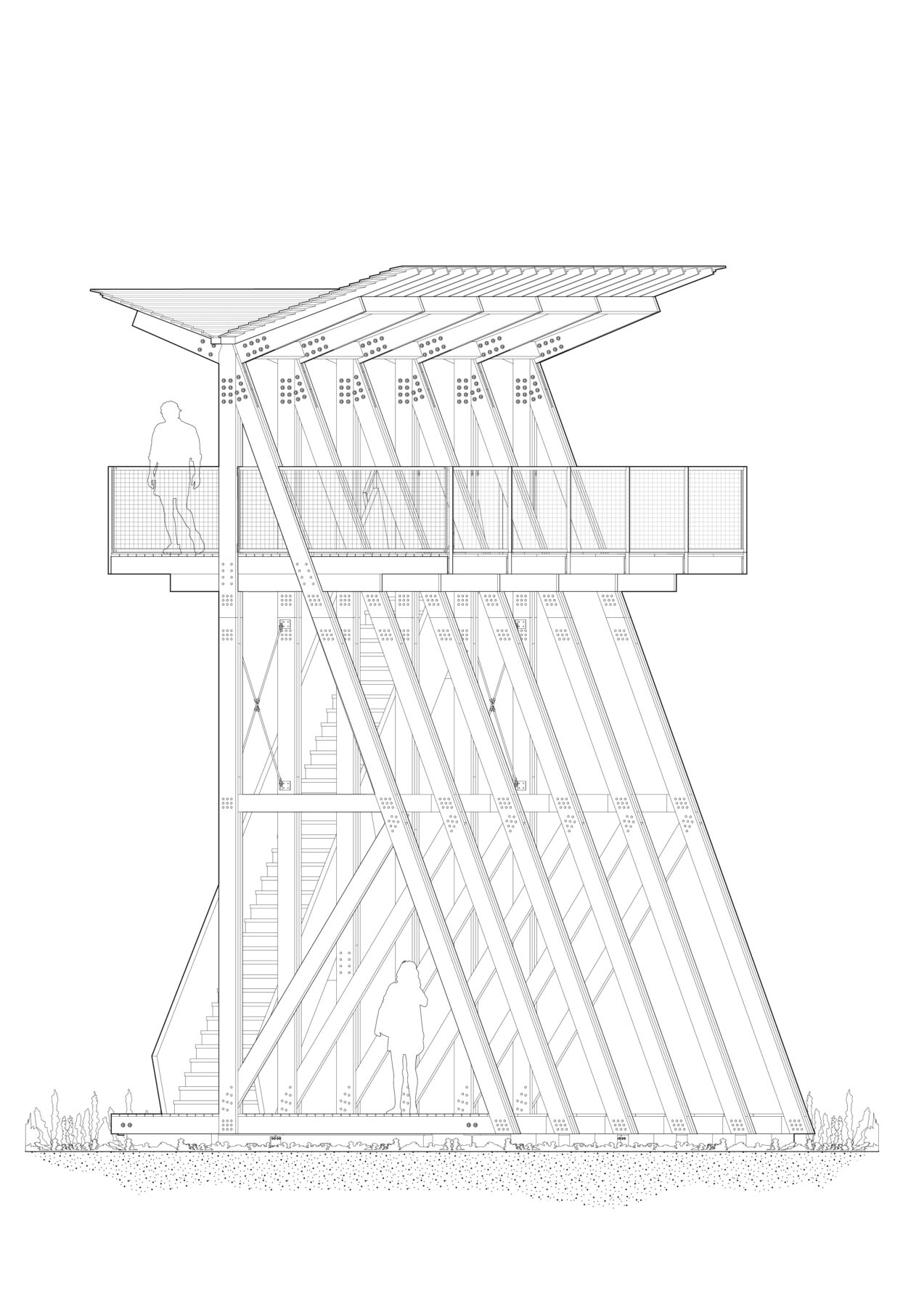 Cabane 7L in Villa Medici, Rome | by Manuel Bouzas - Archisearch