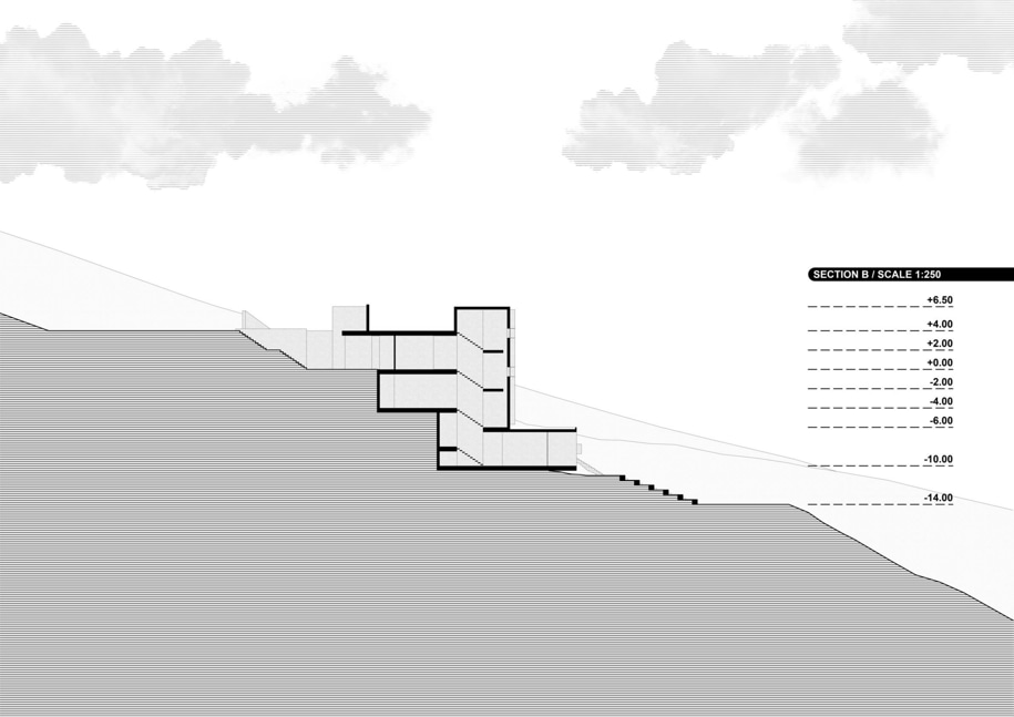 Vorias_Contemporary gravity winery in Tinos | Diploma thesis project by ...
