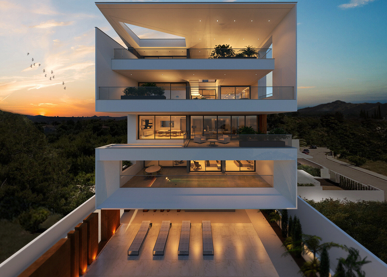 Πολυκατοικία στη Νέα Πεντέλη | από τον αρχιτέκτονα Μάρκο Σκαμπάλη