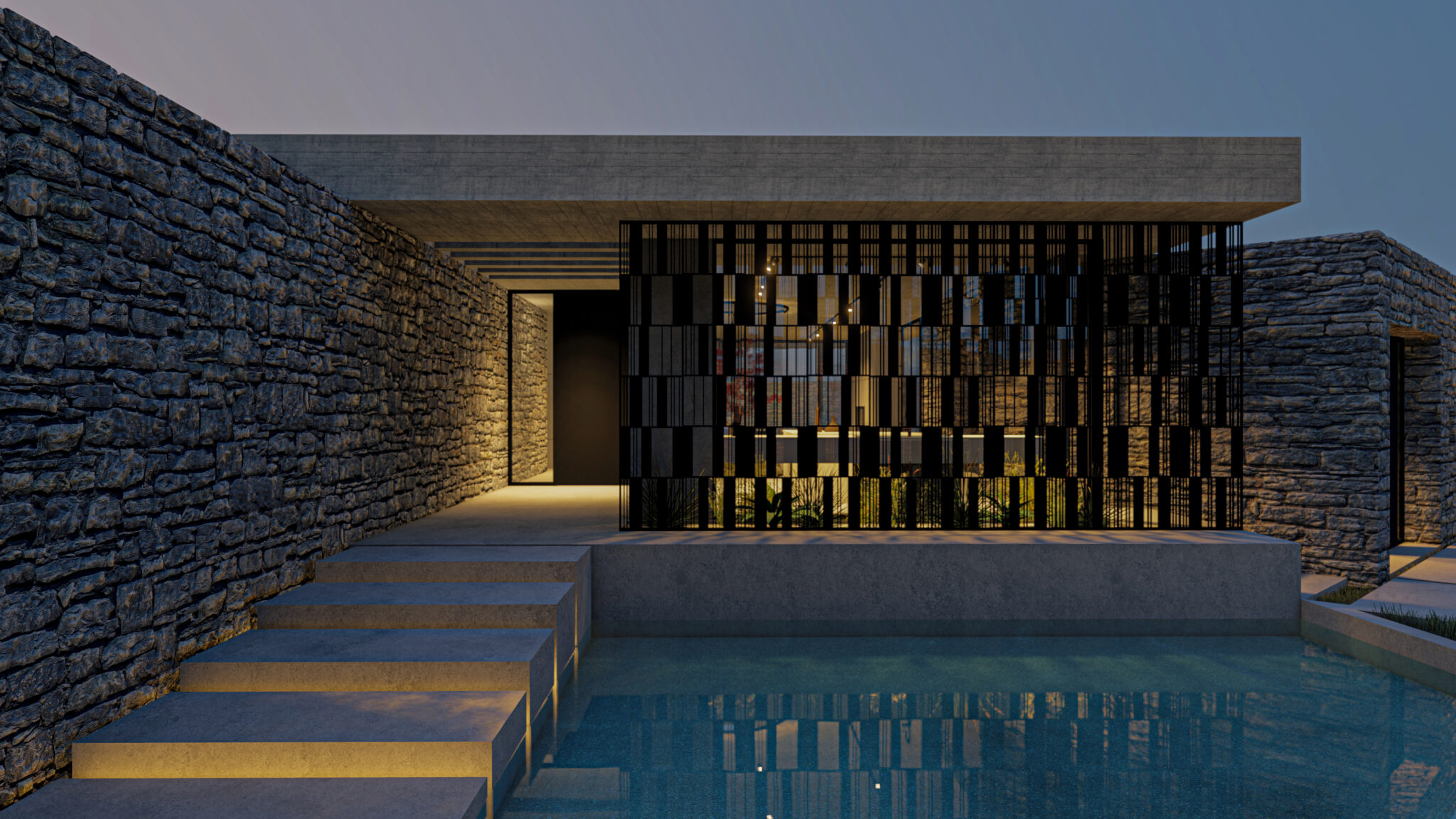 Pavilion House in Kalogeriko, Arta | by The Hive Architects - Archisearch