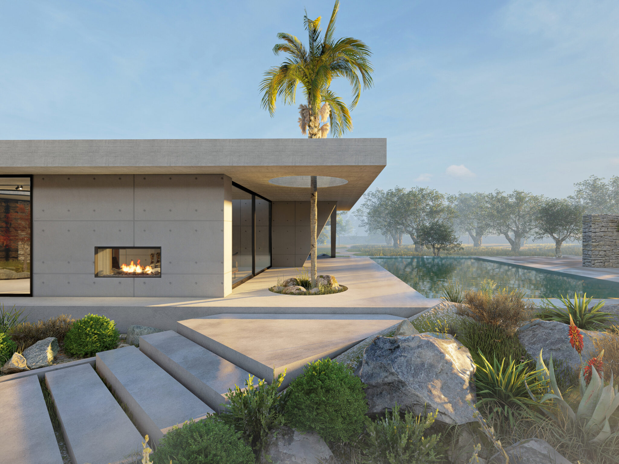 Pavilion House in Kalogeriko, Arta | by The Hive Architects - Archisearch