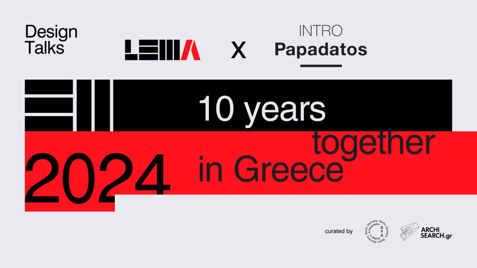 Designer Talks Χ INTRO Papadatos - Archisearch