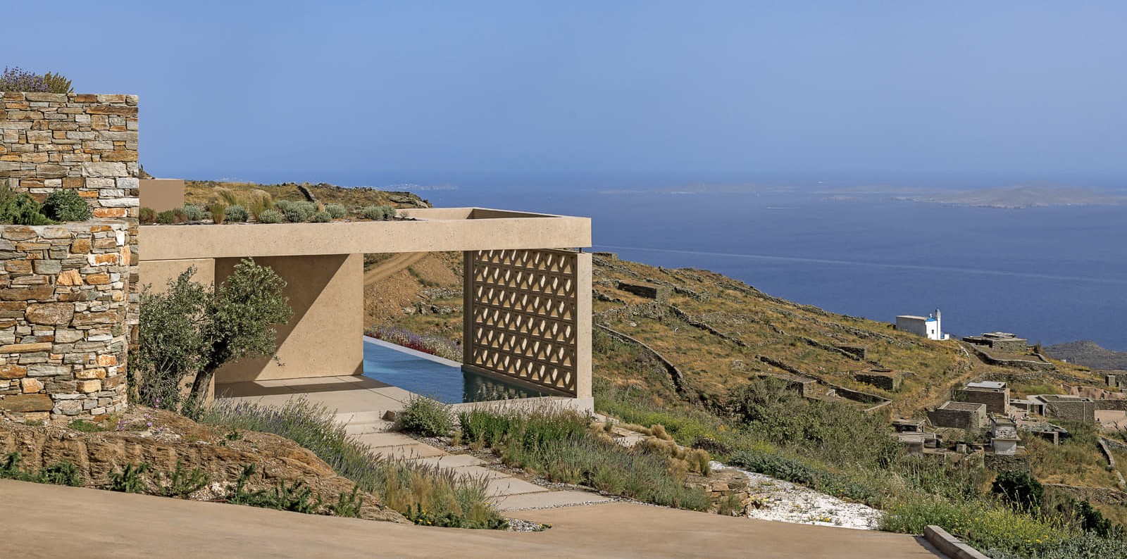 ISLAND ARCHITECTURE: How do you inhabit beauty? | The Slot House in Tinos by Katerina Valsamaki ...