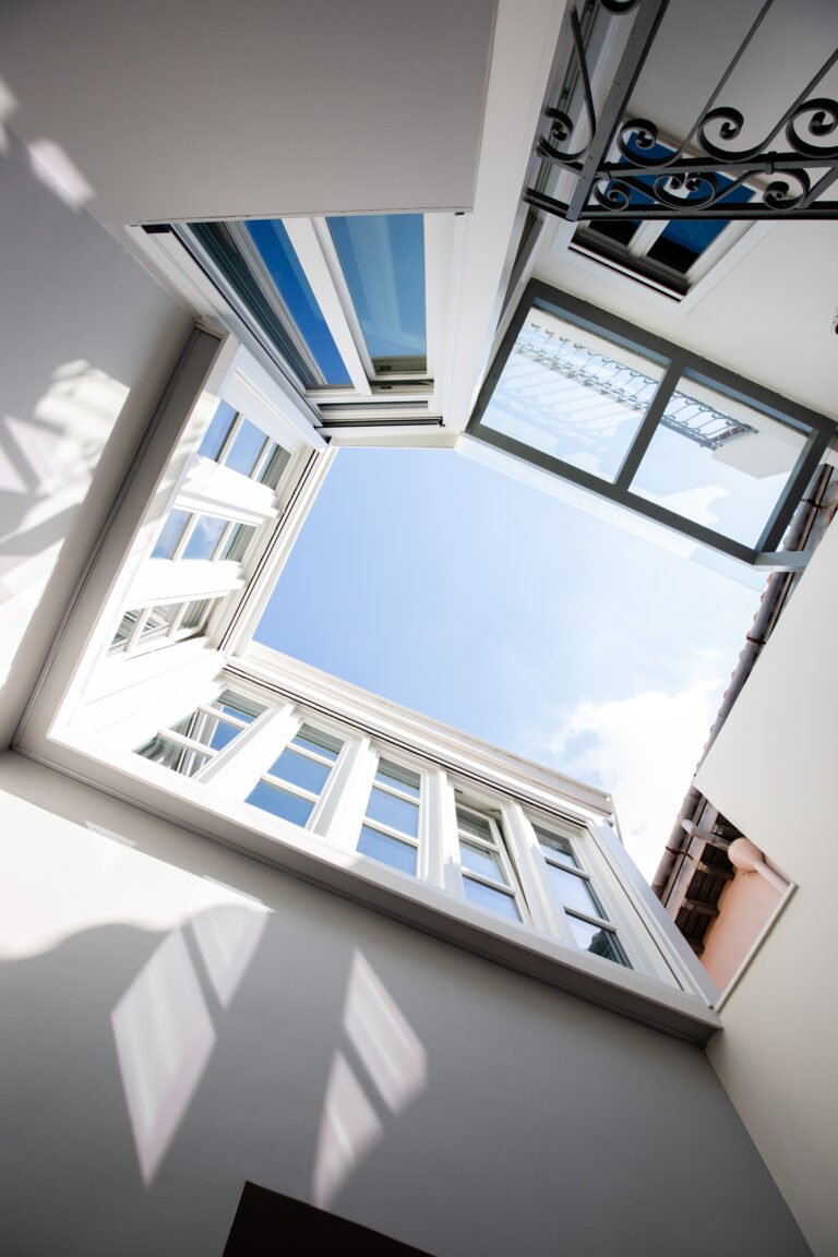 Architect Anthi Oikonomou completed the revival of a two-storey listed ...