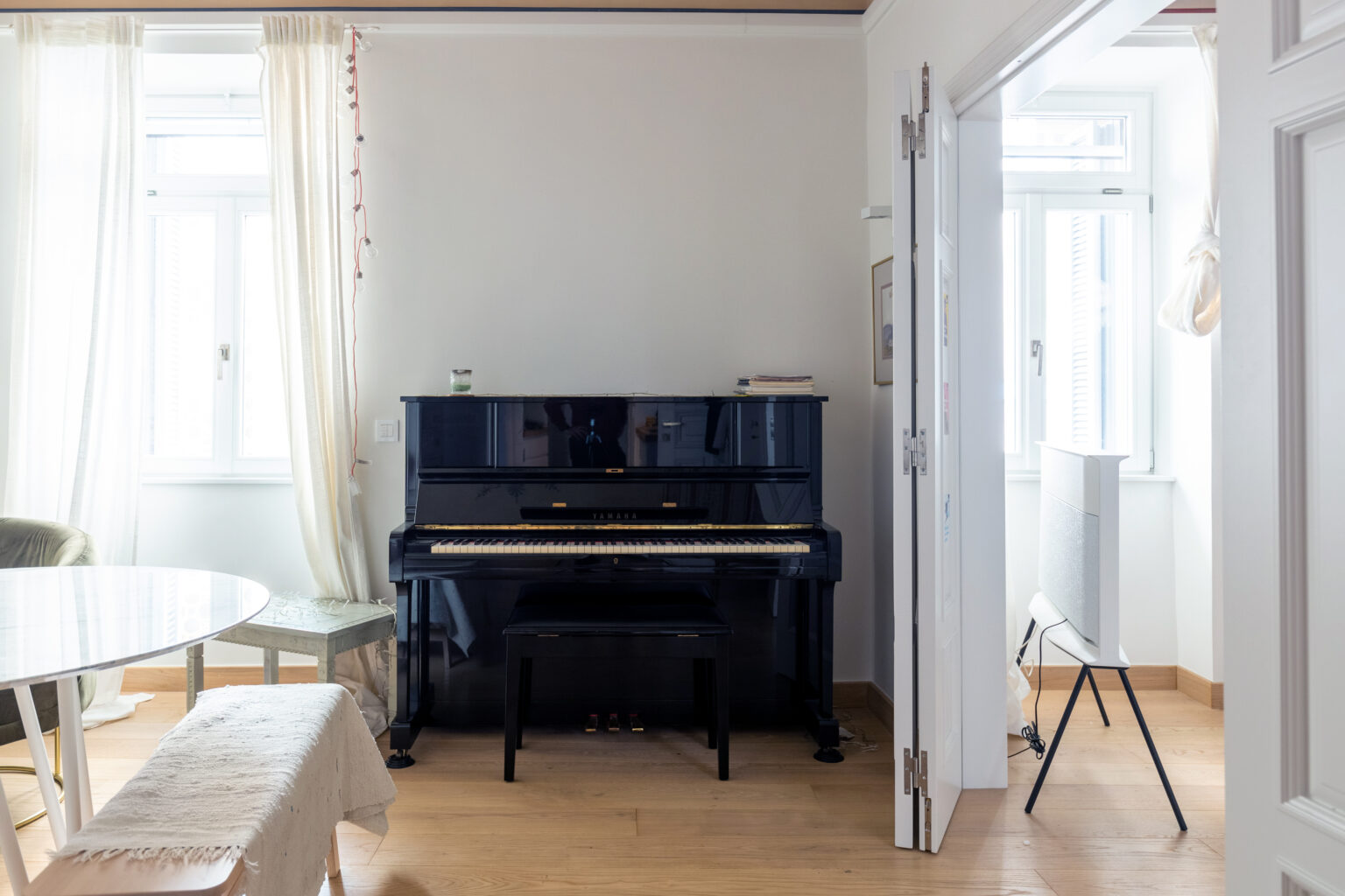 Architect Anthi Oikonomou completed the revival of a two-storey listed ...