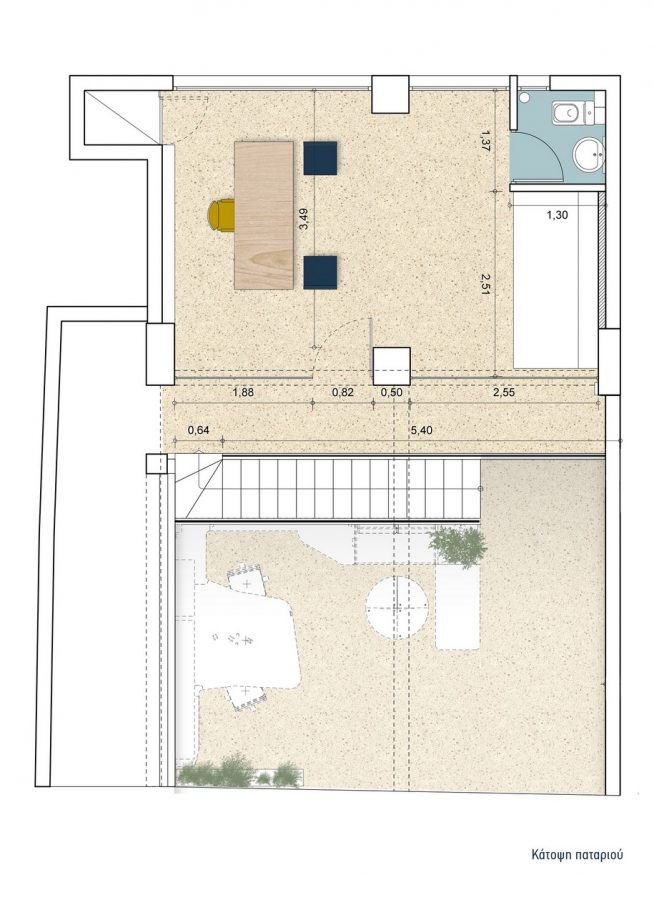4k architects turned a single space into a workplace and a meeting ...