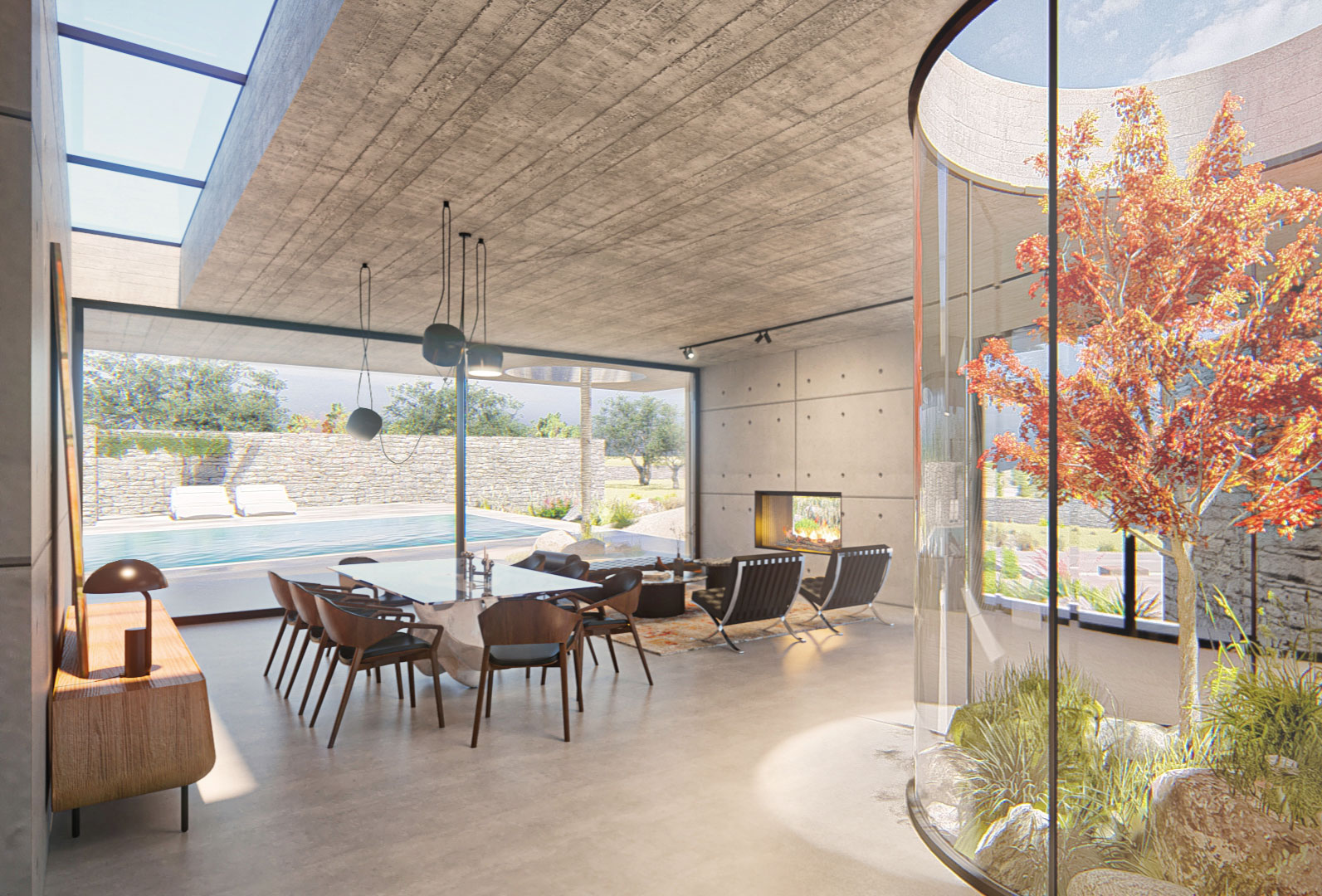 Pavilion House in Kalogeriko, Arta | by The Hive Architects - Archisearch