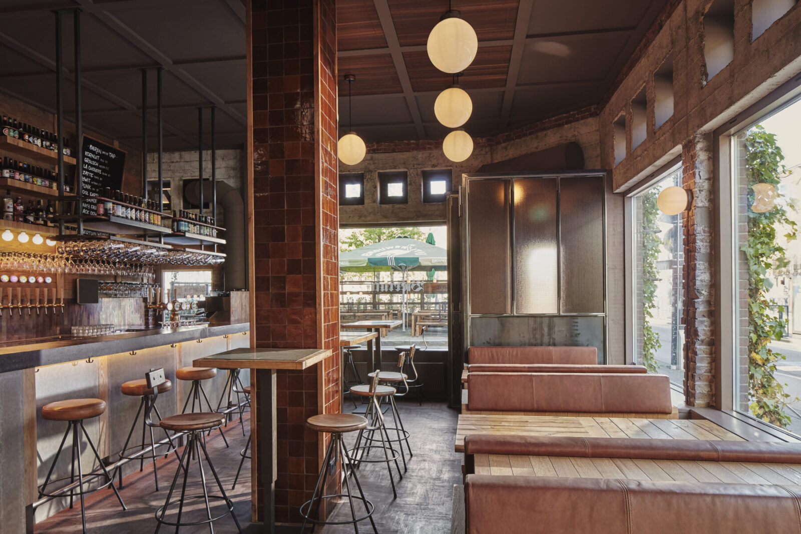 De Biertuin West: a sophisticated design of a bar-biergärten | Studio ...