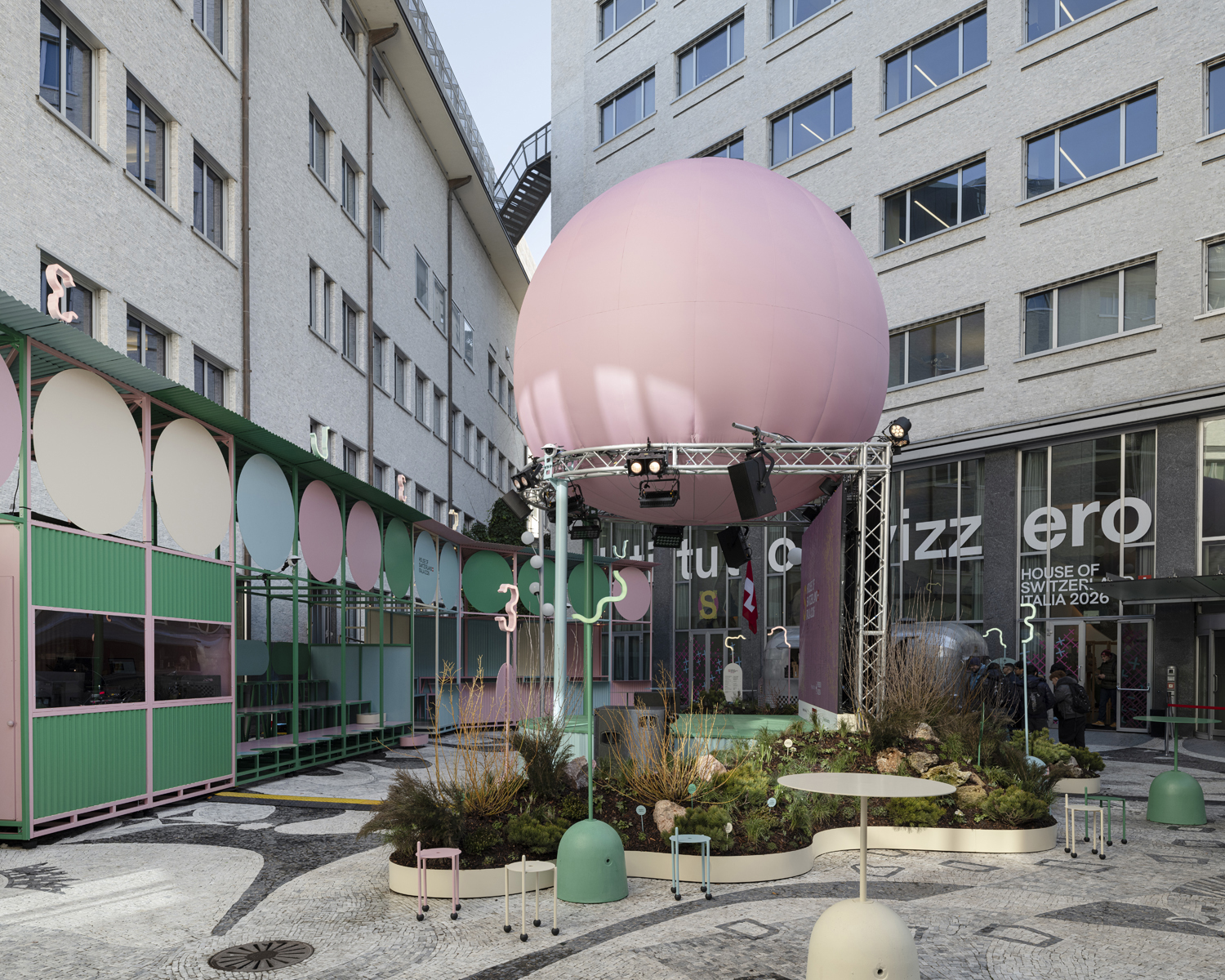 Flora Alpina by BUREAU brings an immersive garden installation to Milan ...