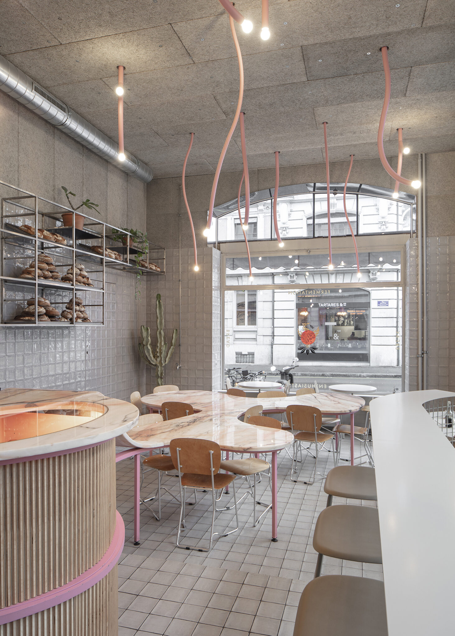 SAWERDŌ Bakery & Coffee designed by BUREAU in Geneva, Switzerland ...