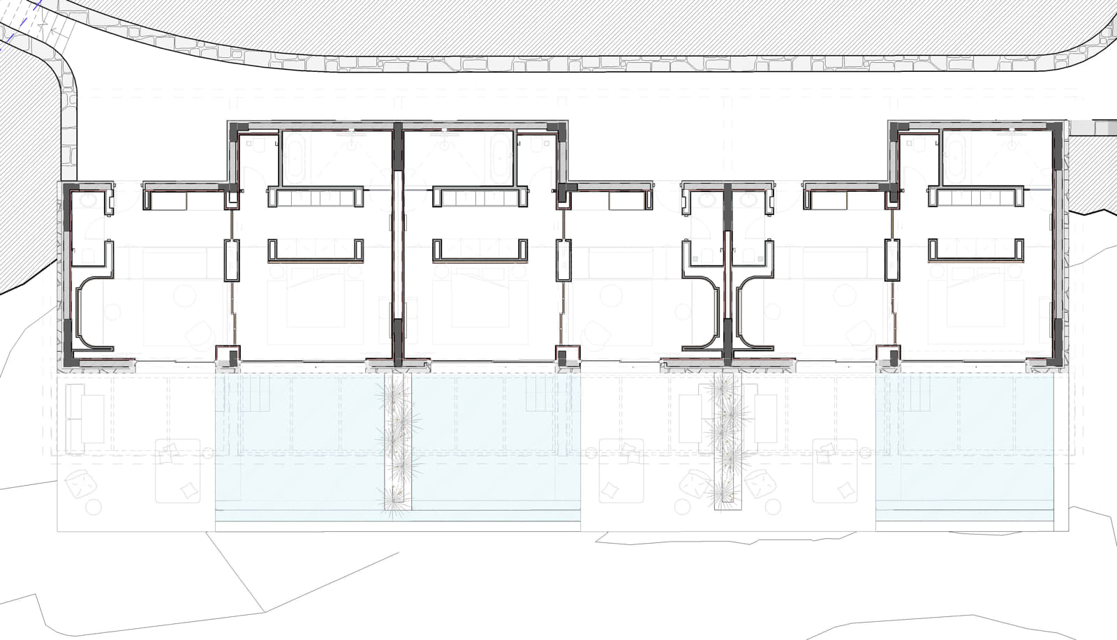Block722-JW Marriott Crete Resort & Spa-Rooms building P4K1-floor plan - Archisearch
