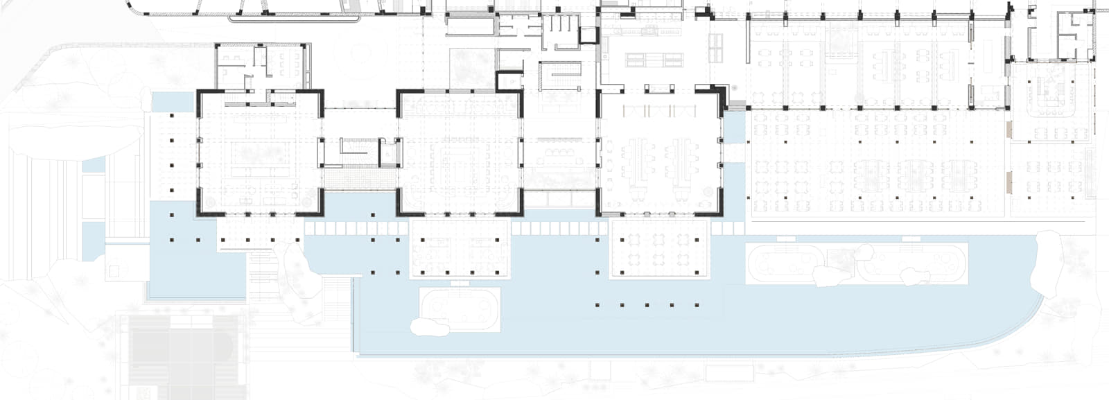 Block722-JW Marriott Crete Resort & Spa-Μain building ground floor plan - Archisearch