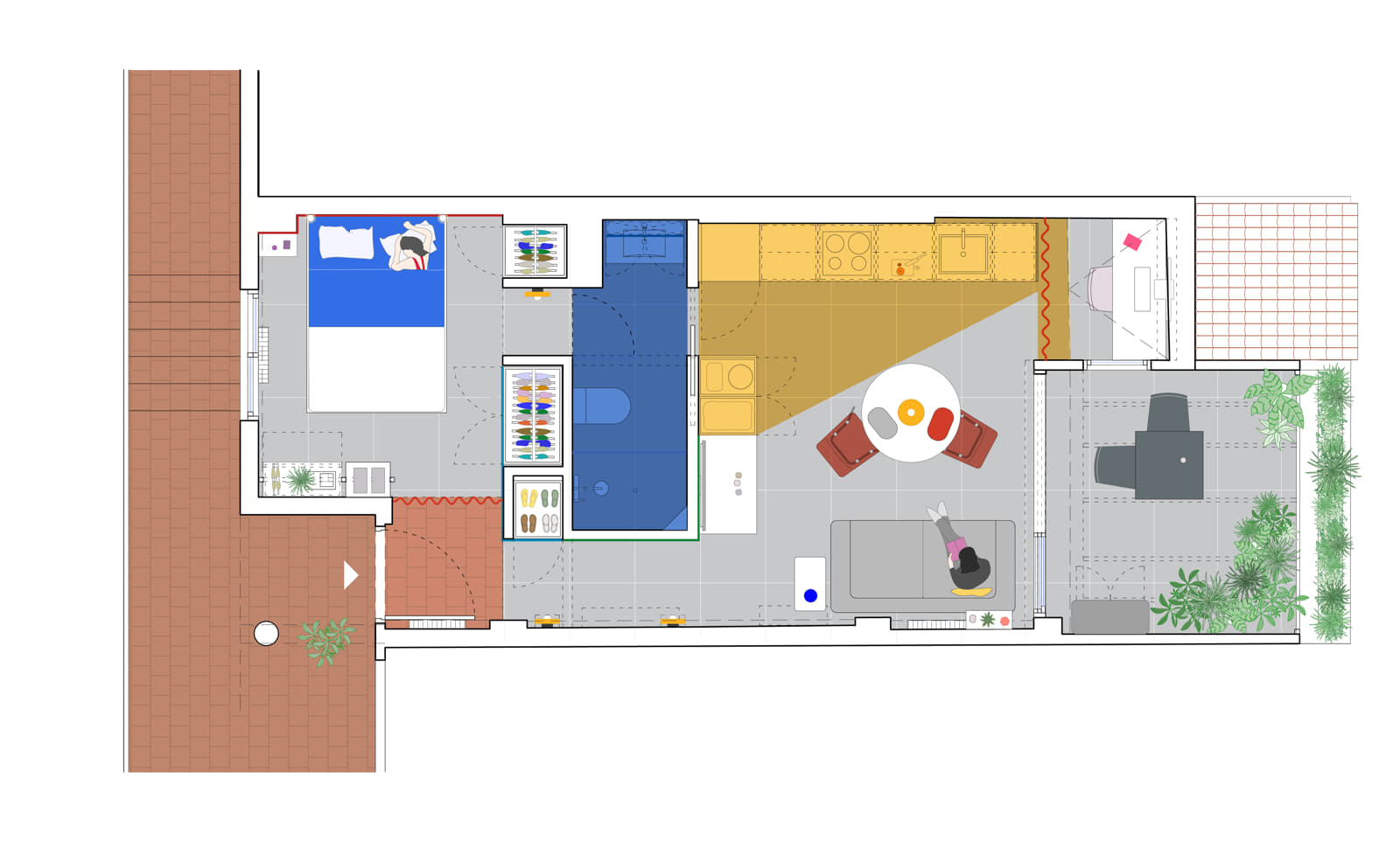 CASA COSTA - plan - Archisearch