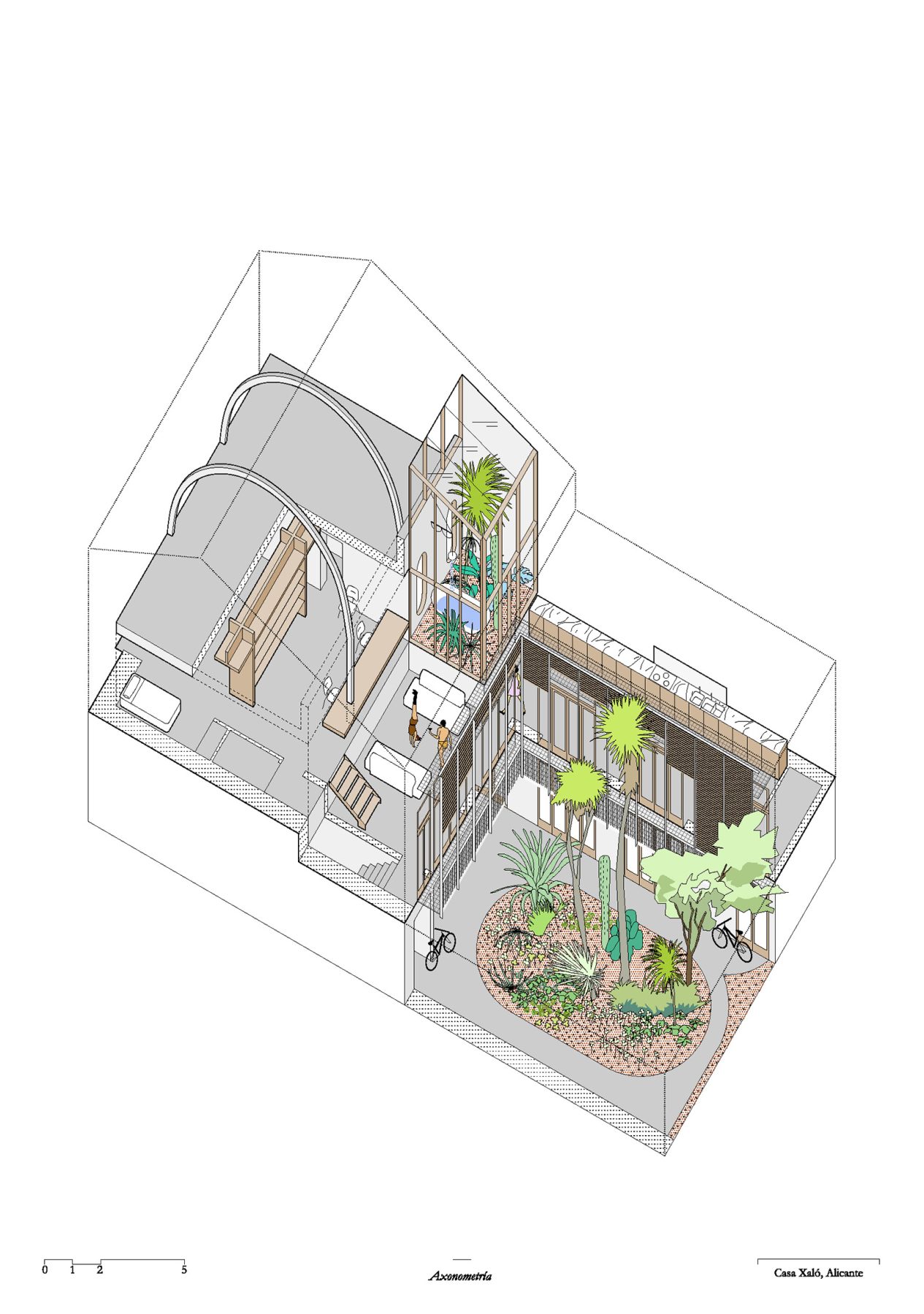 Casa Xaló - an exercise in section | by María Langarita y Víctor ...