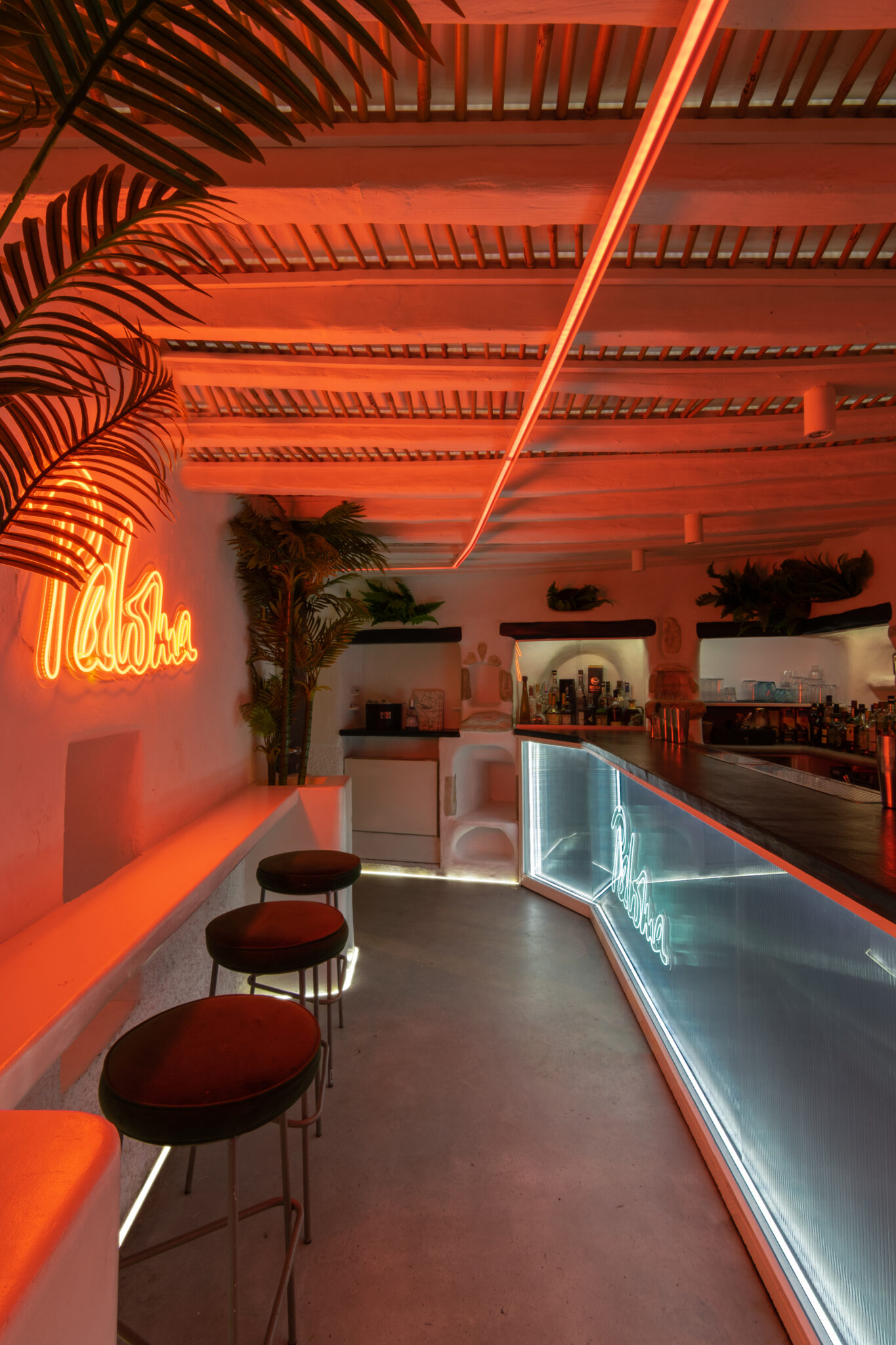 ADD Architecture studio designed Paloma bar in Mykonos island ...