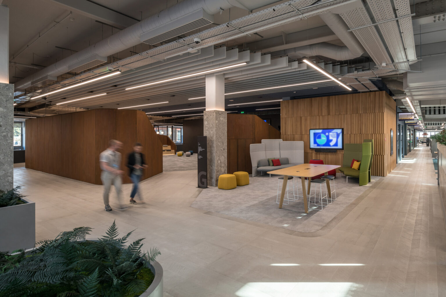 Interior Design of the first Pfizer Center for Digital Innovation by ...