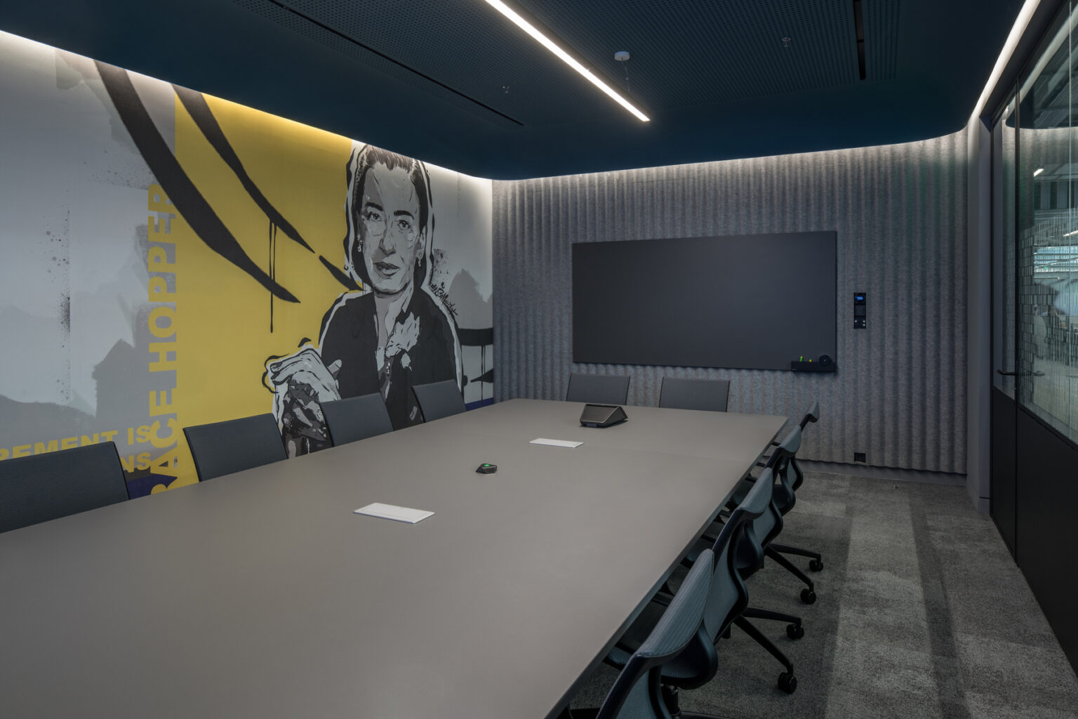 Interior Design of the first Pfizer Center for Digital Innovation by ...