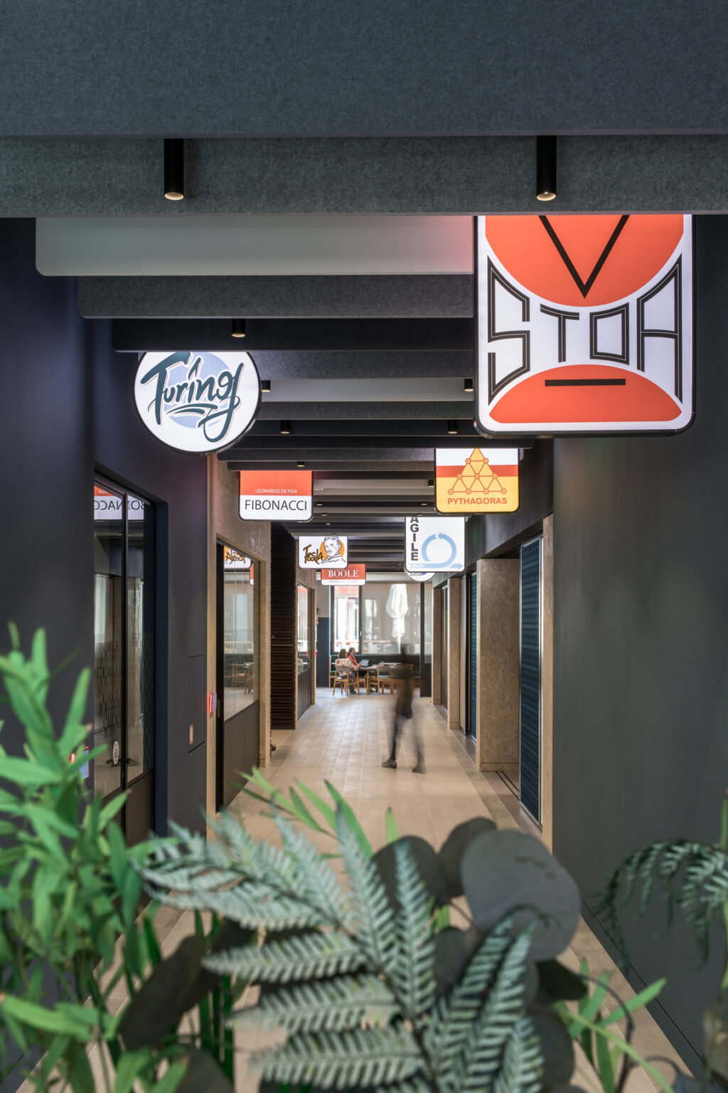 Interior Design of the first Pfizer Center for Digital Innovation by ...