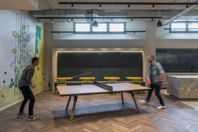 Interior Design of the first Pfizer Center for Digital Innovation by ...