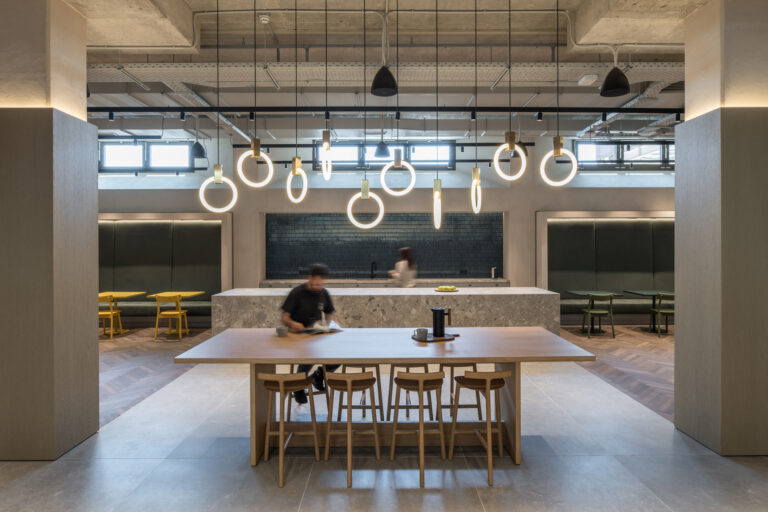 Interior Design of the first Pfizer Center for Digital Innovation by ...