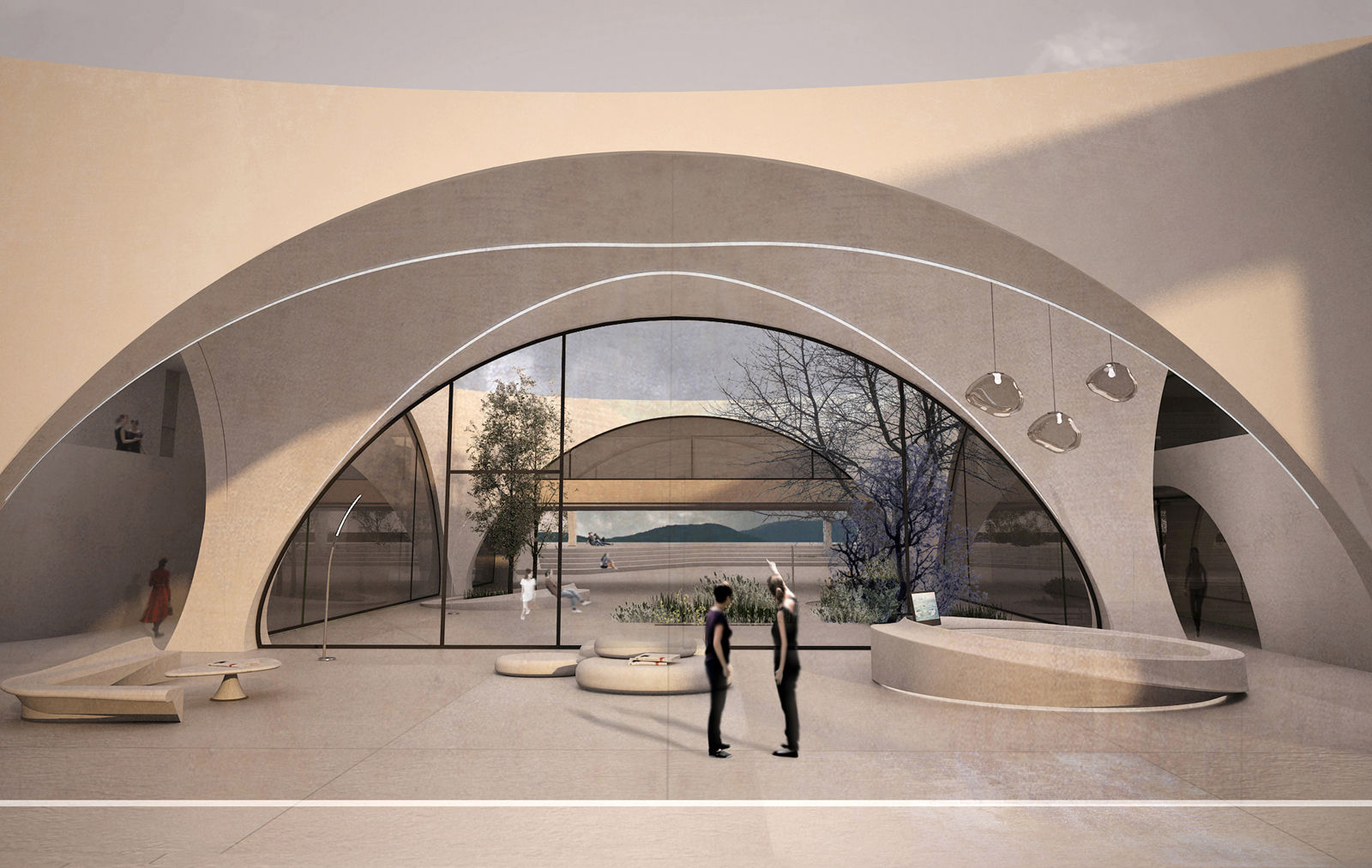 Florina School of Fine Arts | Land n Arch architecture practice’s entry ...