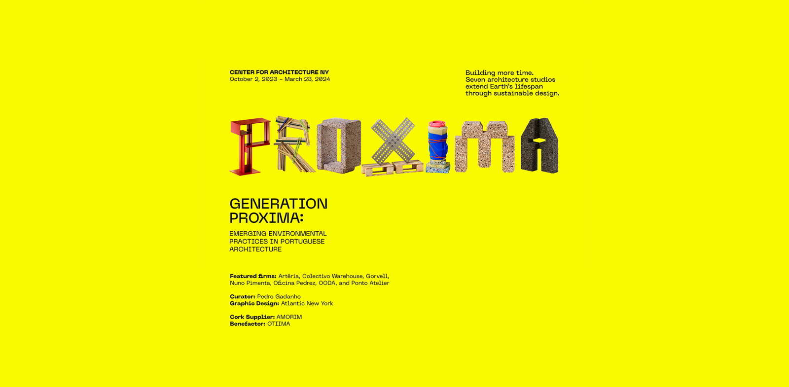 Generation Proxima: Emerging environmental practices in Portuguese architecture | Exhibition in ...