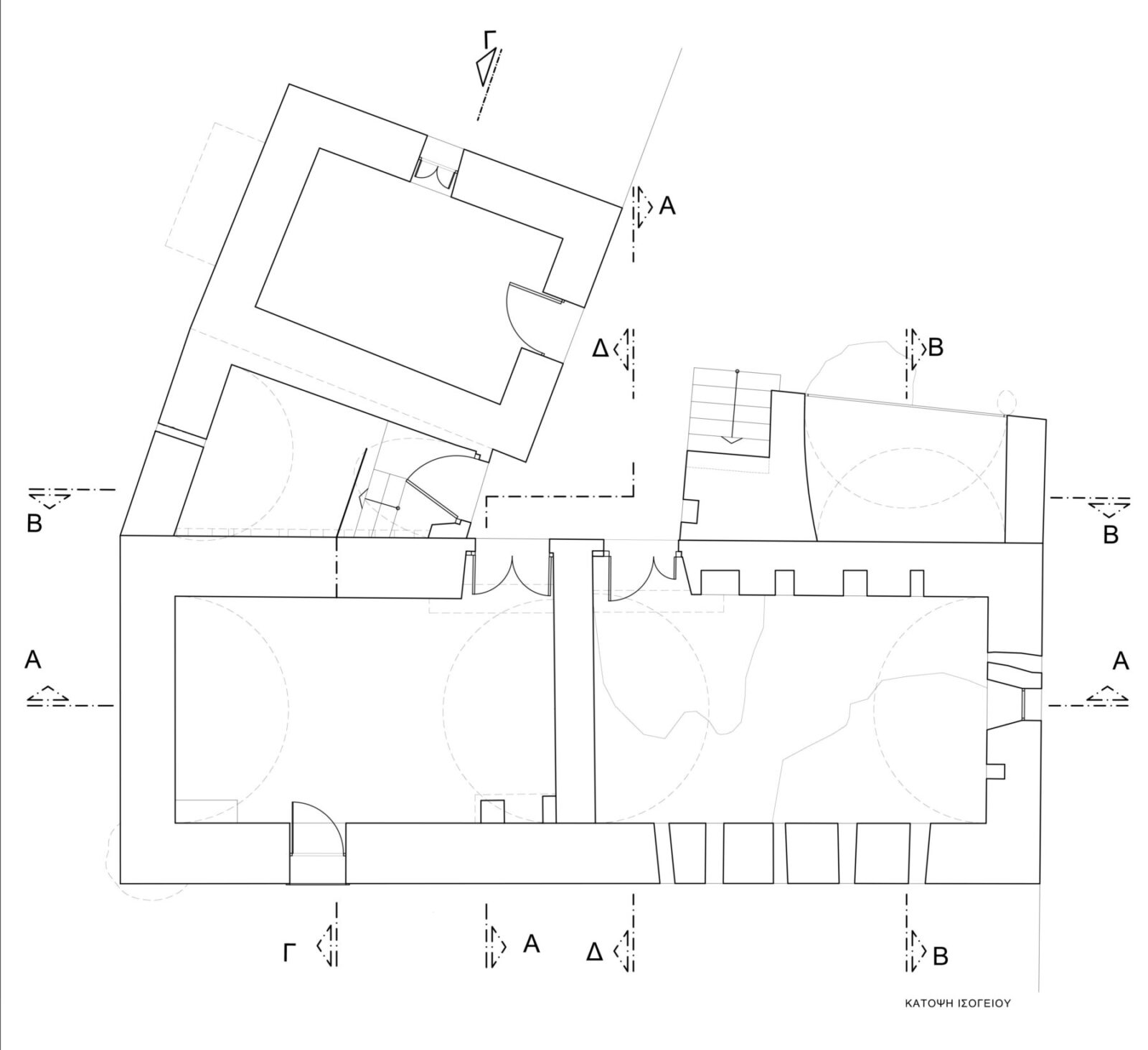 INITIAL CONDITION GROUND FLOOR PLAN - Archisearch