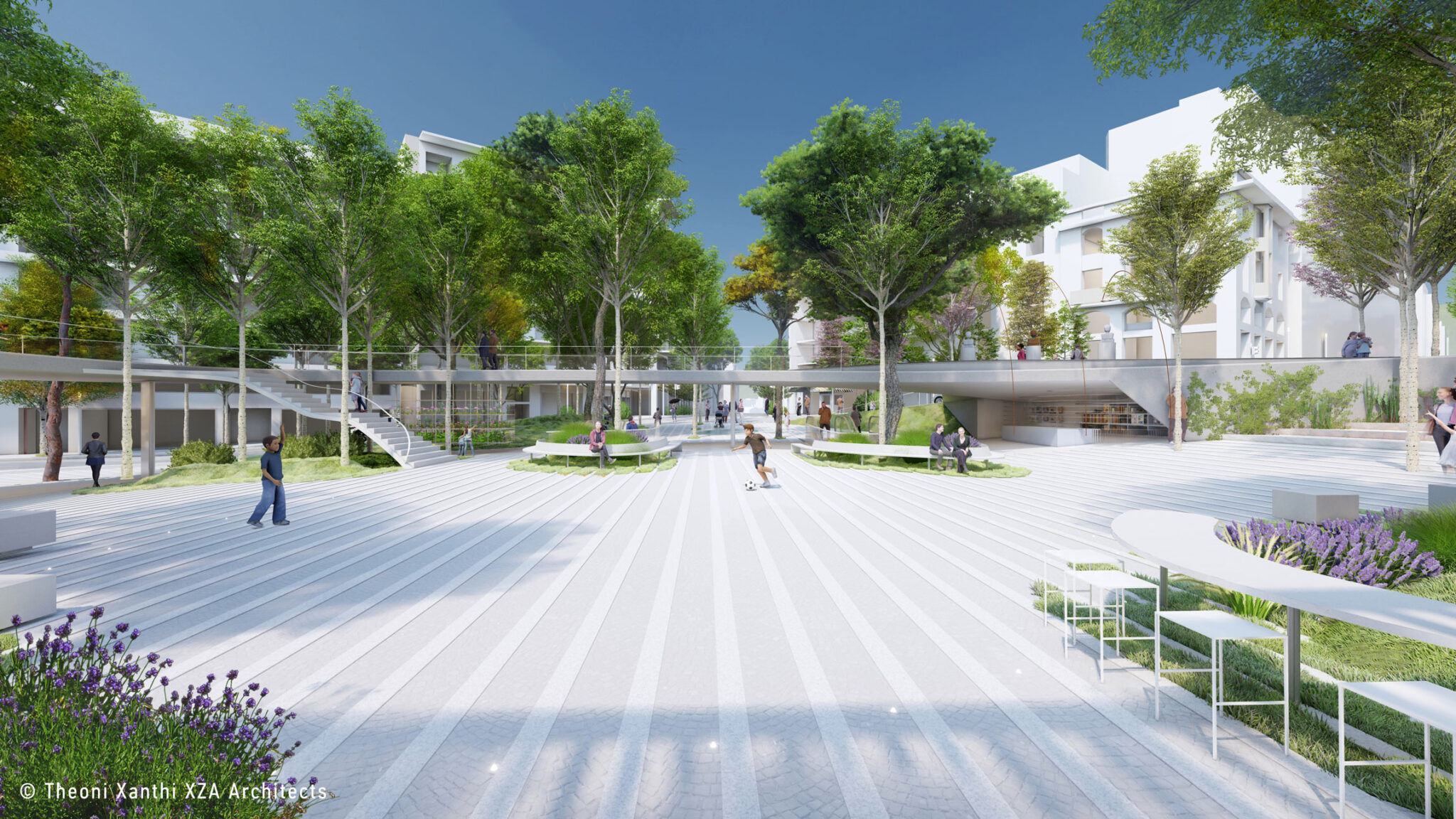 Οι Θ. Ξάνθη - XZA Architects, Σ. Γιωτάκης, Μ. Ζακυνθινού-Ξάνθη, Ν. Ζακυνθινού-Ξάνθη, Γ. Λάριος ...