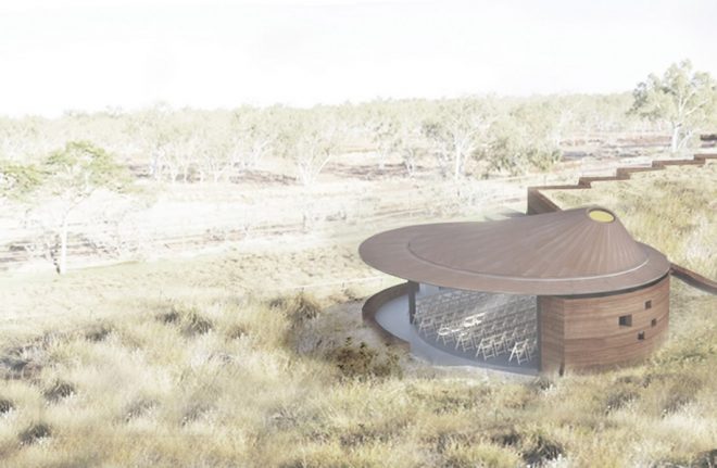 The Great Wall of WA is a naturally cooled architectural formation ...