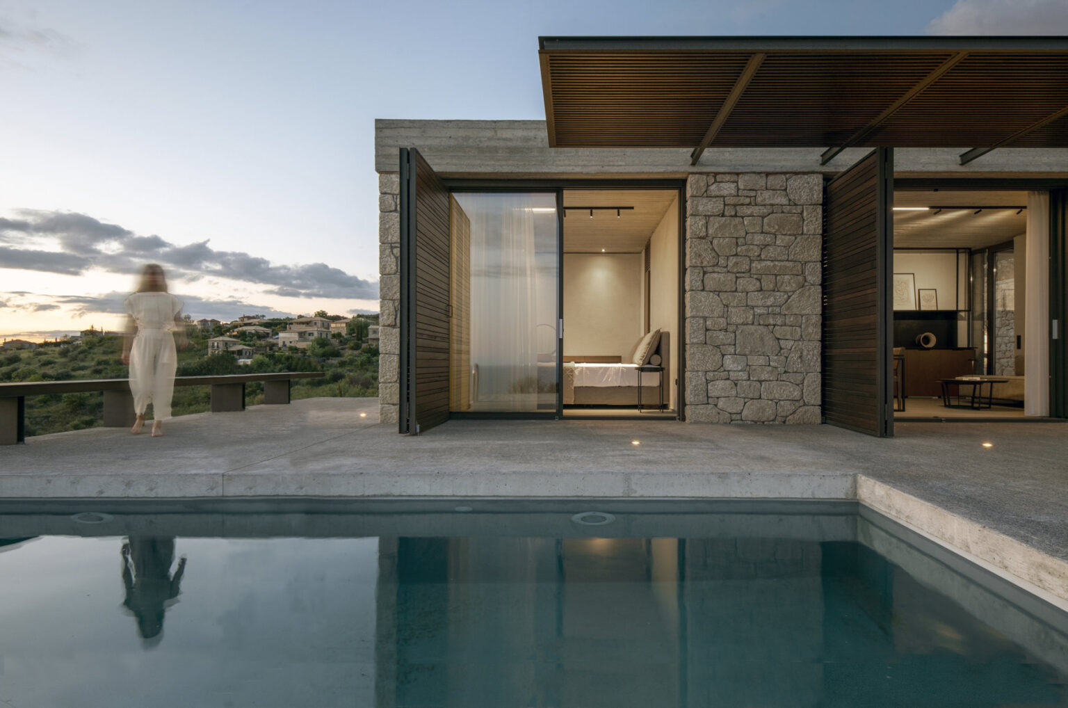 Mani Residences_Three vacation houses in Mani, Greece | by P4architecture