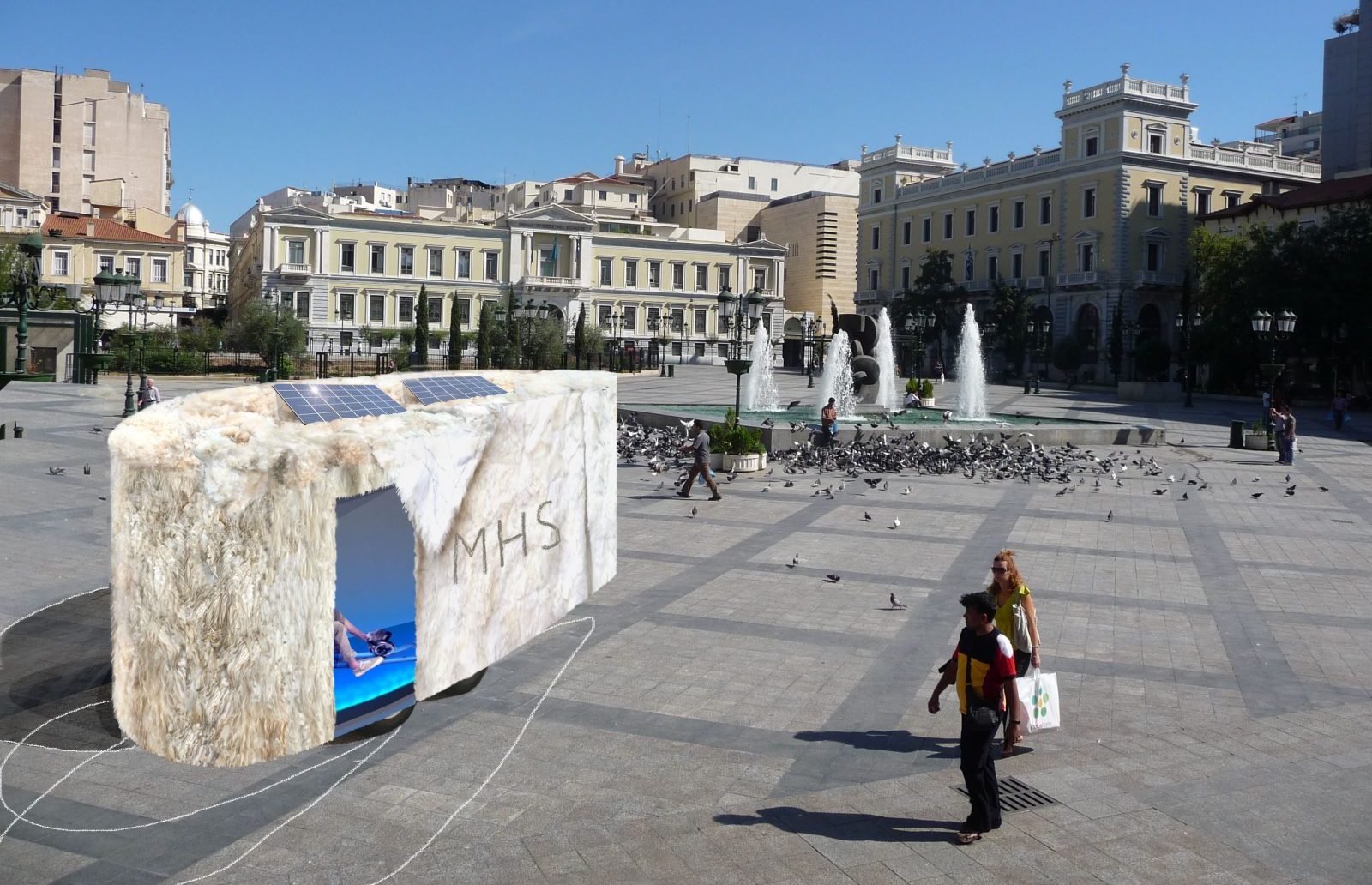 The 6th Athens Biennale ANTI presents Microclimate Heat Shelter by ...