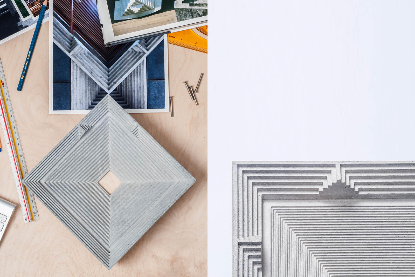 Material Immaterial Studio Creates a Series of Concrete Elements ...