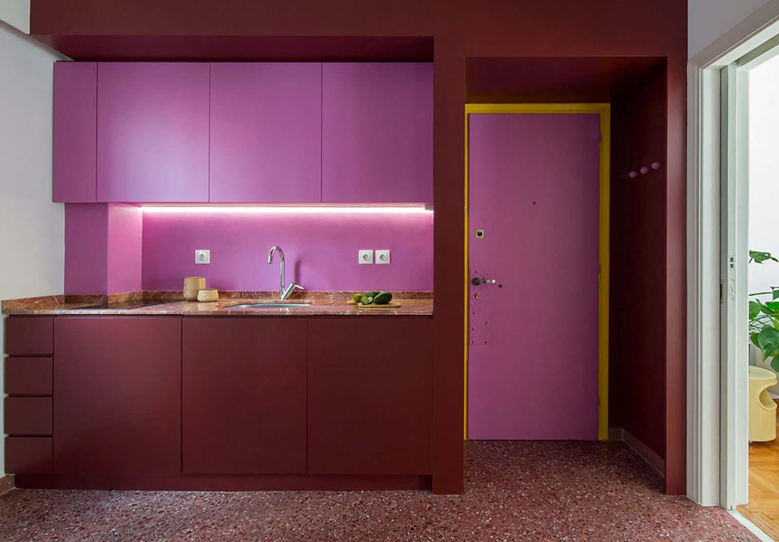 Pretty in Pink Apartment in Plaka, Athens | MoY Studio