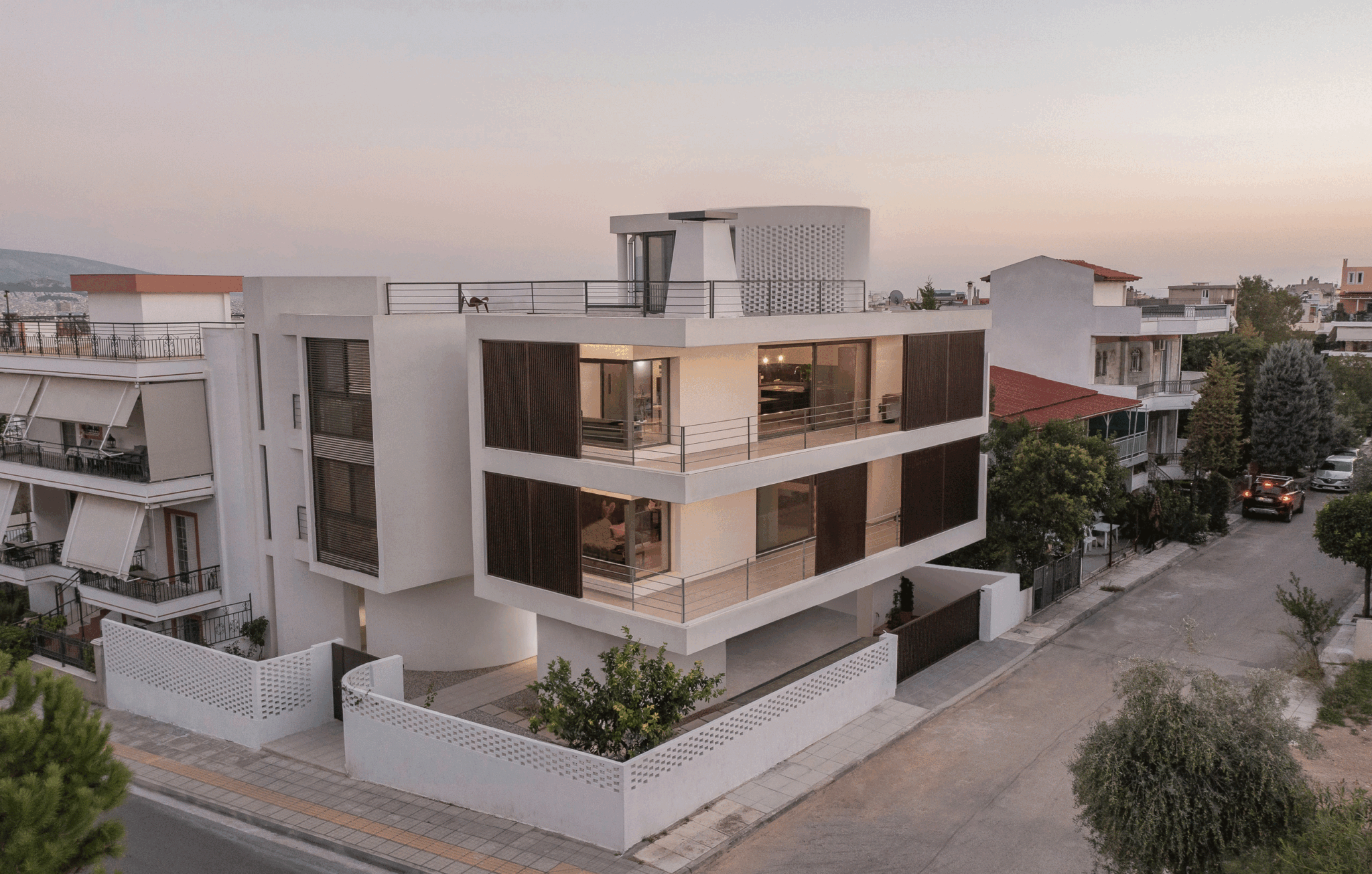 Bicubic Residence - Διπλοκατοικία στο Καματερό | by The Hive Architects ...