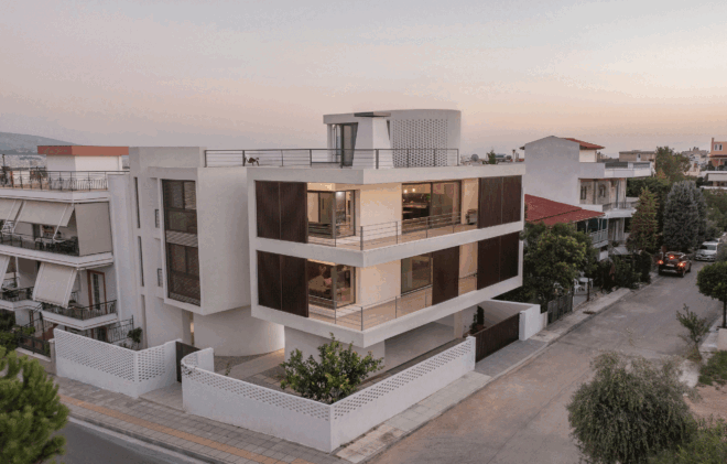 Bicubic Residence - Διπλοκατοικία στο Καματερό | by The Hive Architects - Archisearch