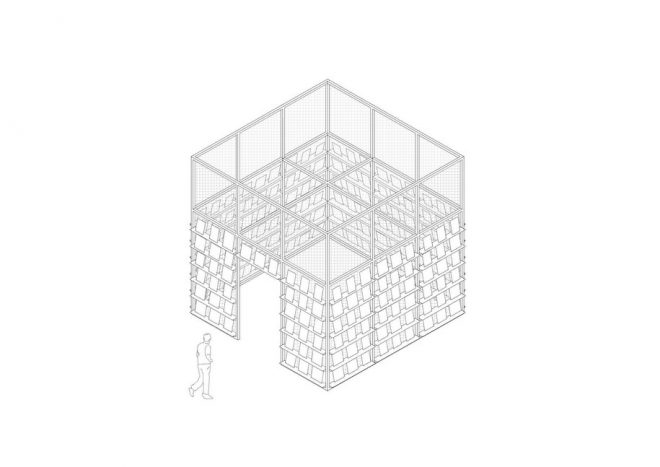 PRESS BOX: a pop-up wireframe newsstand between the virtual and ...