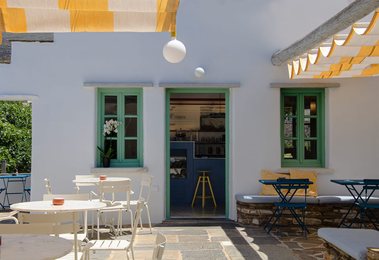 ISLAND ARCHITECTURE: Simά DeliBar in Tinos| by Yannis Apostolopoulos ...