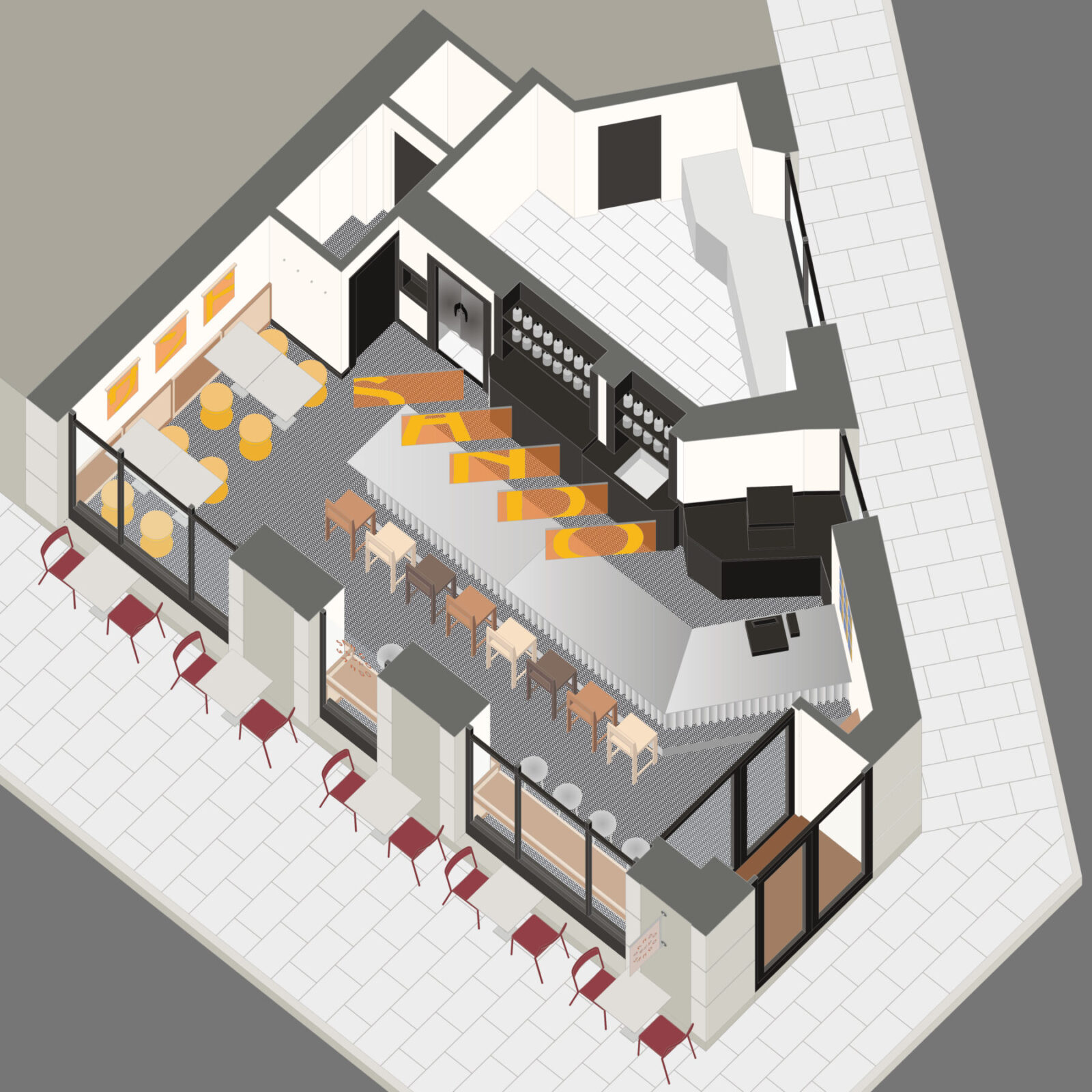 "Sando Project" a Japanese inspired burger bar in Geneva, Switzerland ...