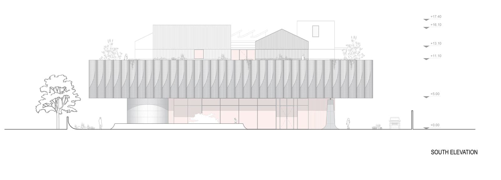 SOUTH ELEVATION - Archisearch