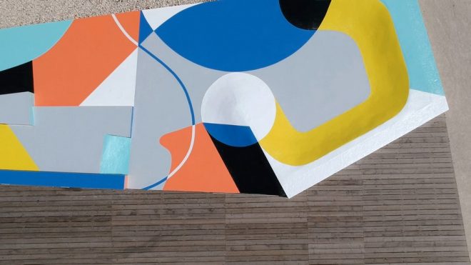 Skatepark project in Ravenna by artist Gue