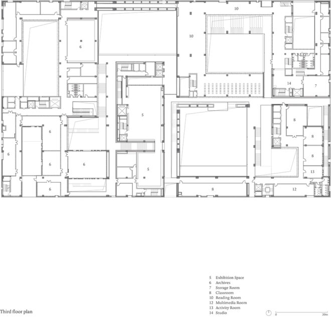 03-Third floor plan - Archisearch