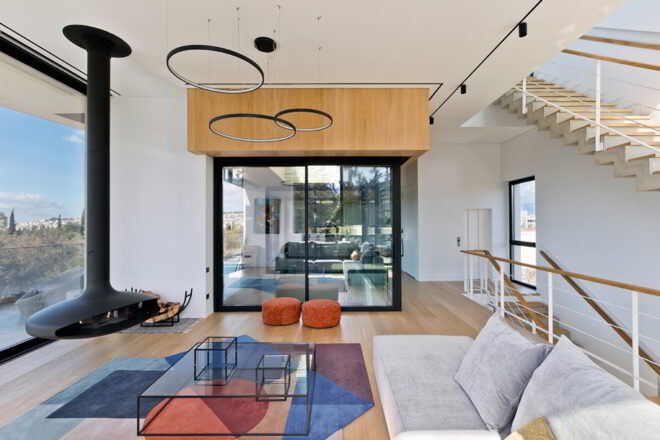 Η σφήνα | Σχεδιασμός κατοικίας στου Παπάγου από το γραφείο Dire Architects