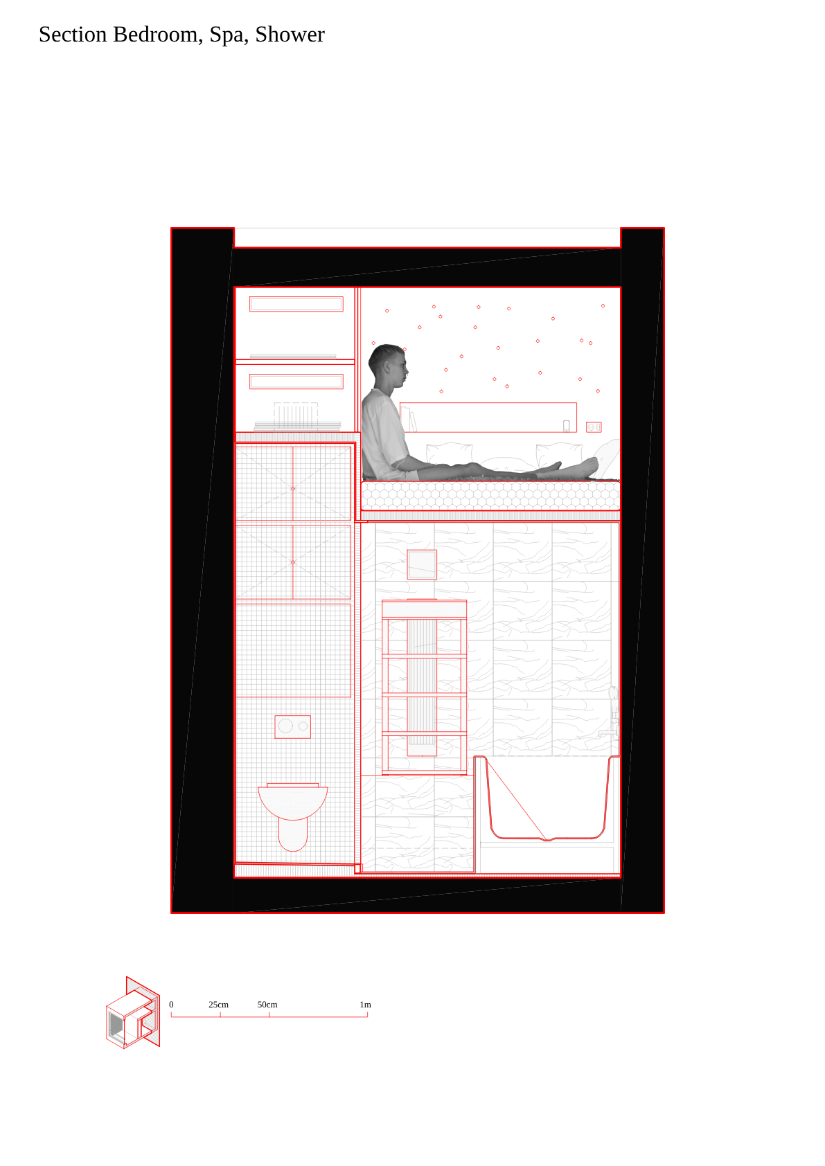The-Cabanon_26_Section-Bedroom-Spa-Shower-no dimensions ©STAR-BOARD-pdf - Archisearch