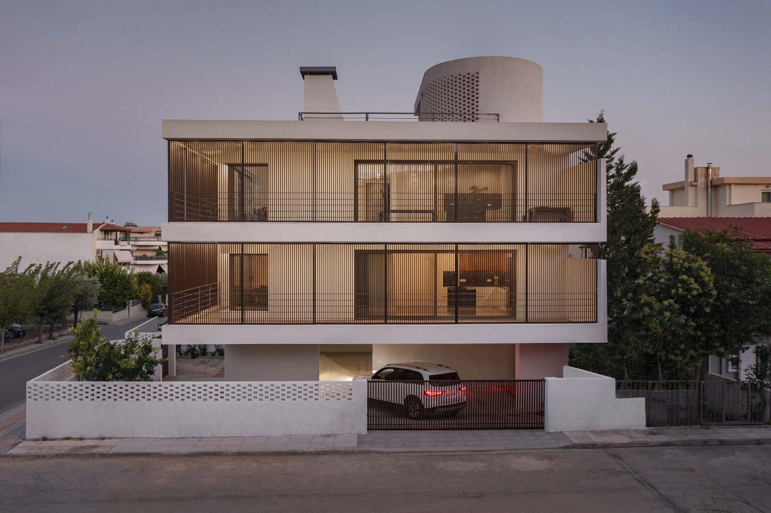 Bicubic Residence - Διπλοκατοικία στο Καματερό | by The Hive Architects - Archisearch