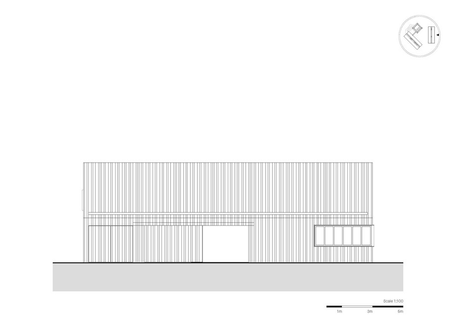 Villa-Vught-Elevation-cooking studio-east - Archisearch