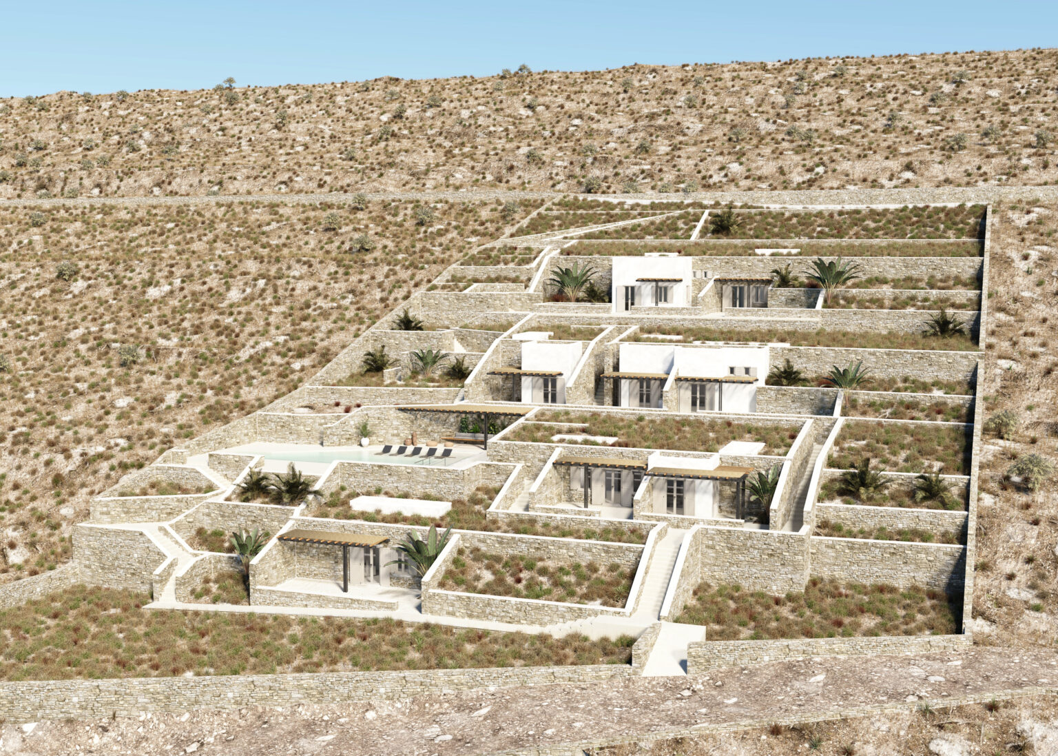 Kythnos Housing complex designed by ADD Architecture Studio - Archisearch