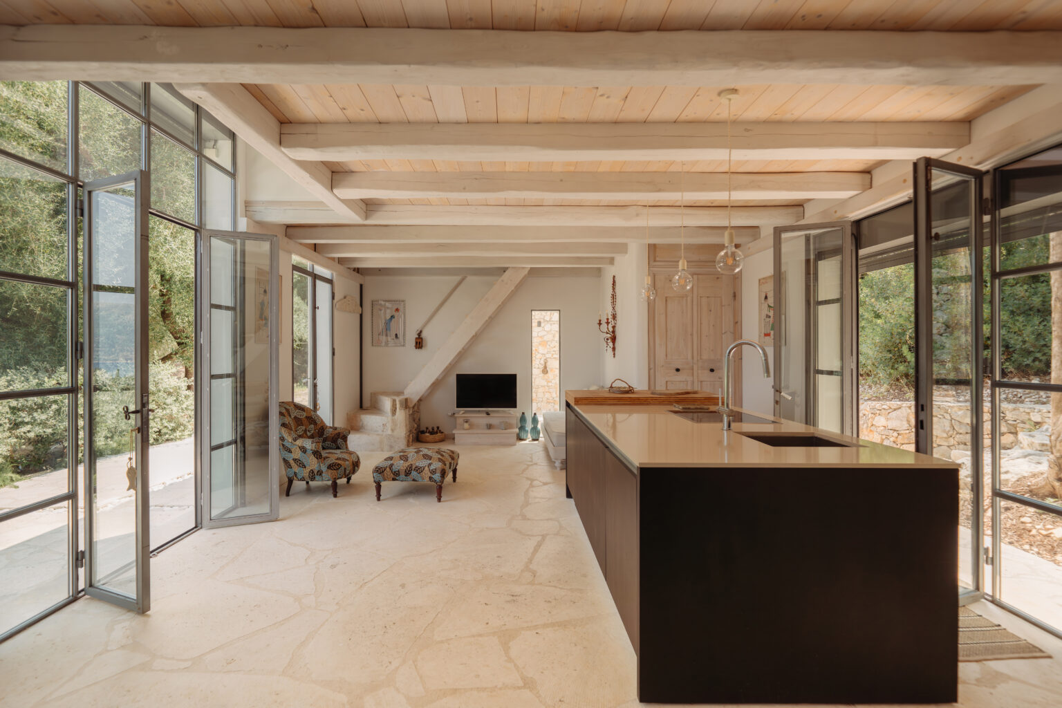 Skeleton project in Kefalonia Island | by A.C.R.E. - Archisearch